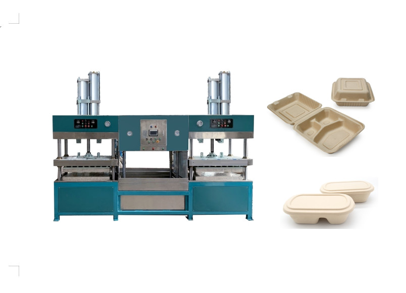 Customizable Sugarcane Bagasse Plates Making Machine 1100 Mm X 800 Mm