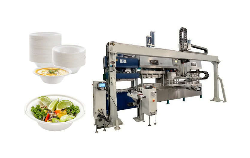 Renewable Pulp Fiber Tableware Machine