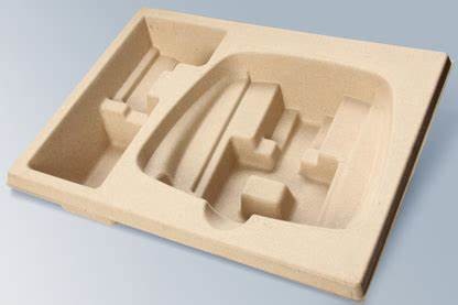 Semi - Automatic Pulp Molding Fiber Replace PP PEP Finery Packaging ...